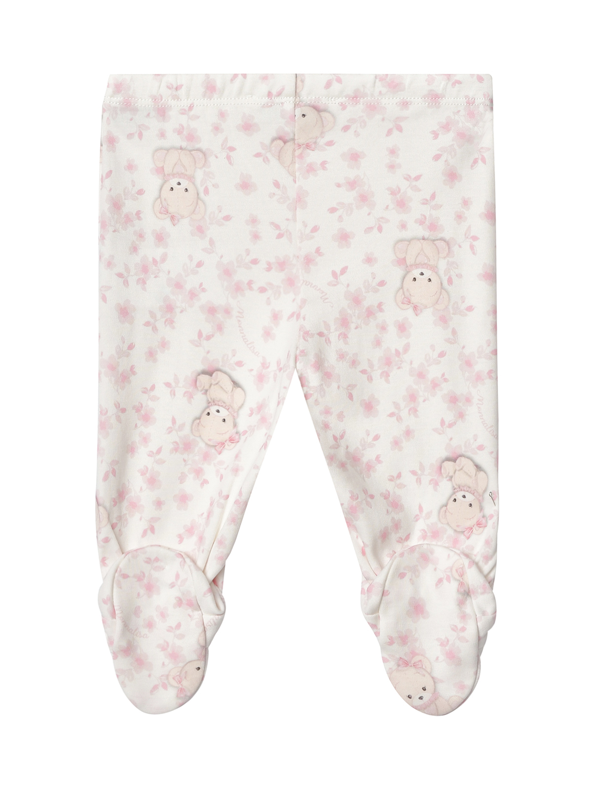 Monnalisa Комплект кофточка+ползунки, принт мишки Артикул: 35F510 6000 ...