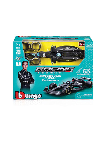 Bburago Машина 1:24 Formula Model Kit, Mercedes-AMG F1 W14 E Артикул ...