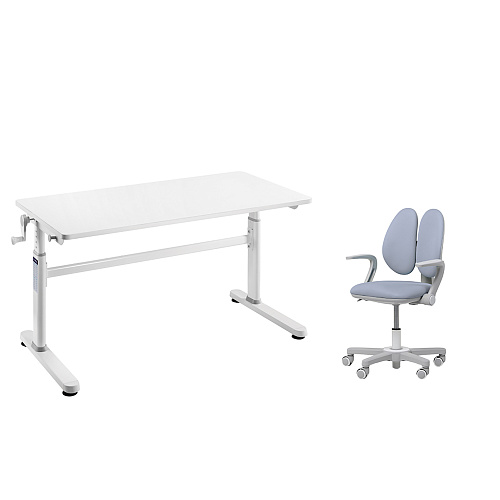 Cubby Комплект парта Imparare grey + кресло Mente grey Артикул: 223196 | Интернет-магазин keng.ru