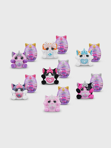 ZURU Игрушка Rainbocorns сюрприз в яйце Kittycorn S2 в ассортименте ...