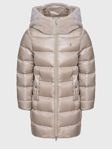 Herno Пальто с меховым капюшоном Артикул: PI000173G 1985 | Интернет-магазин keng.ru