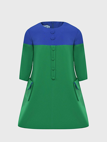 Mimi Sol Платье с накладными карманами Артикул: MFAB581 TS0802 BGR ...