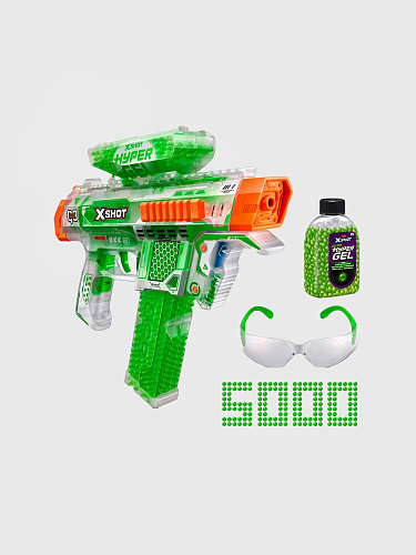 ZURU Игровой набор X-Shot HYPERGEL GLOW IN THE DARK Артикул: 36782 ...